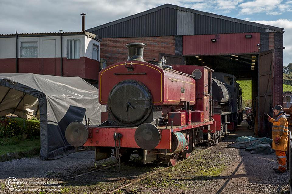 New Arrival At Cheddleton - Churnet Valley Railway